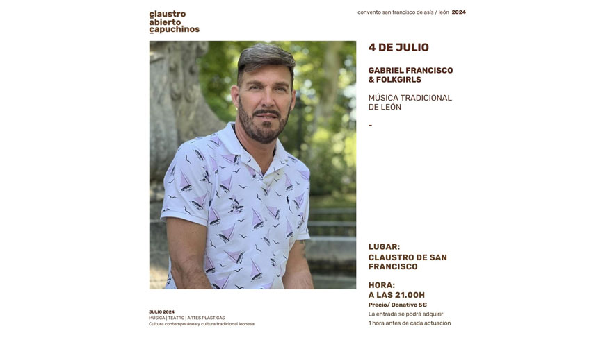 Hermanos Capuchinos. Actualidad: Gabriel Francisco & Folkgirls